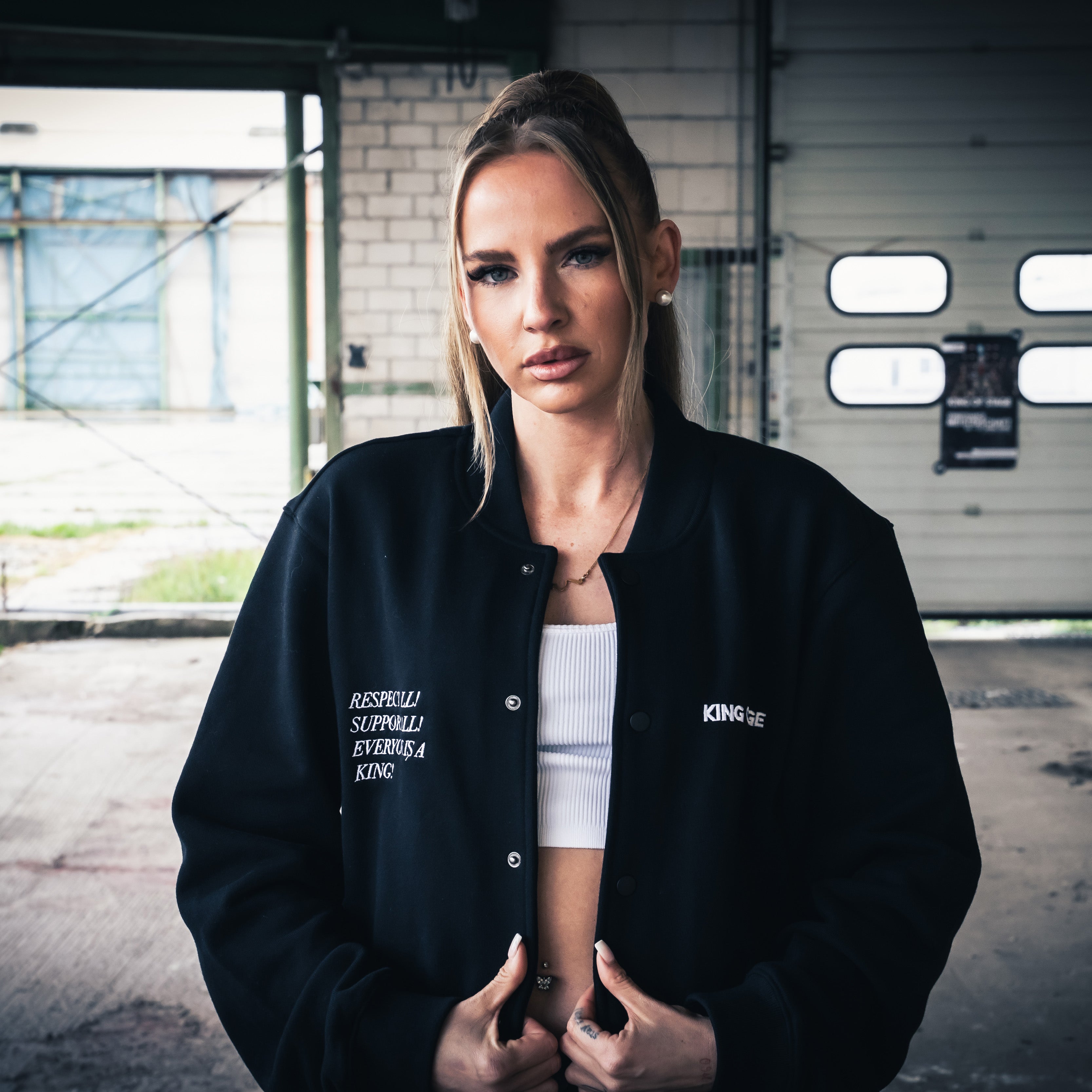 King of Stage – Freshman College Jacket – Beklebung24 GbR